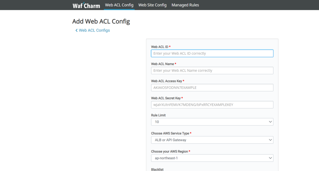 AWS WAF + WafCharmトライアルの導入方法 | Oji-Cloud
