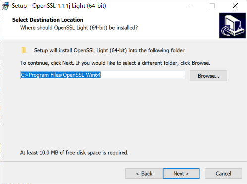 Windows にopenssl をインストール | Oji-Cloud