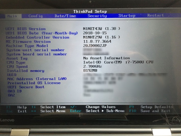 Lenovo + Windows 10 BIOS起動方法 | Oji-Cloud