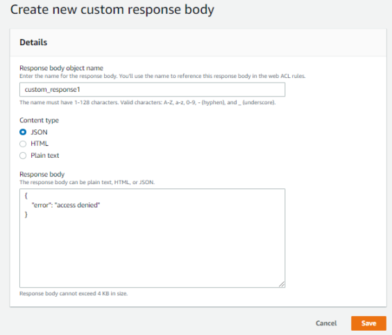 AWS WAF リクエストブロック時のレスポンスをカスタマイズ | Oji-Cloud